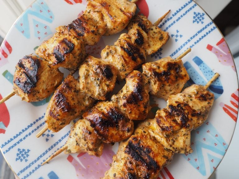 Healthy Chicken Kebabs (GF) - My Gluten Free Guide