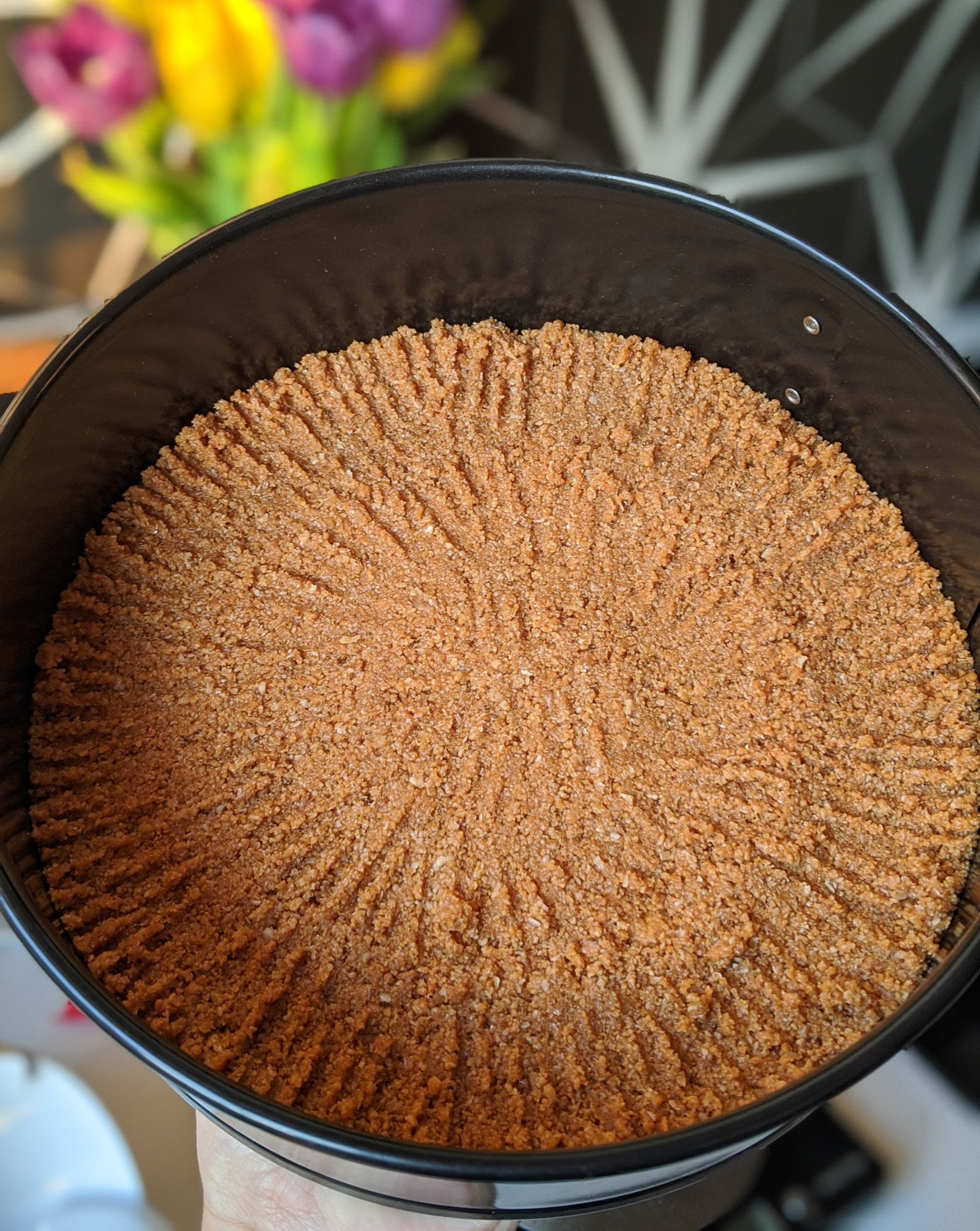 Choco-Vanilla Gluten Free Baked Cheesecake - My Gluten Free Guide