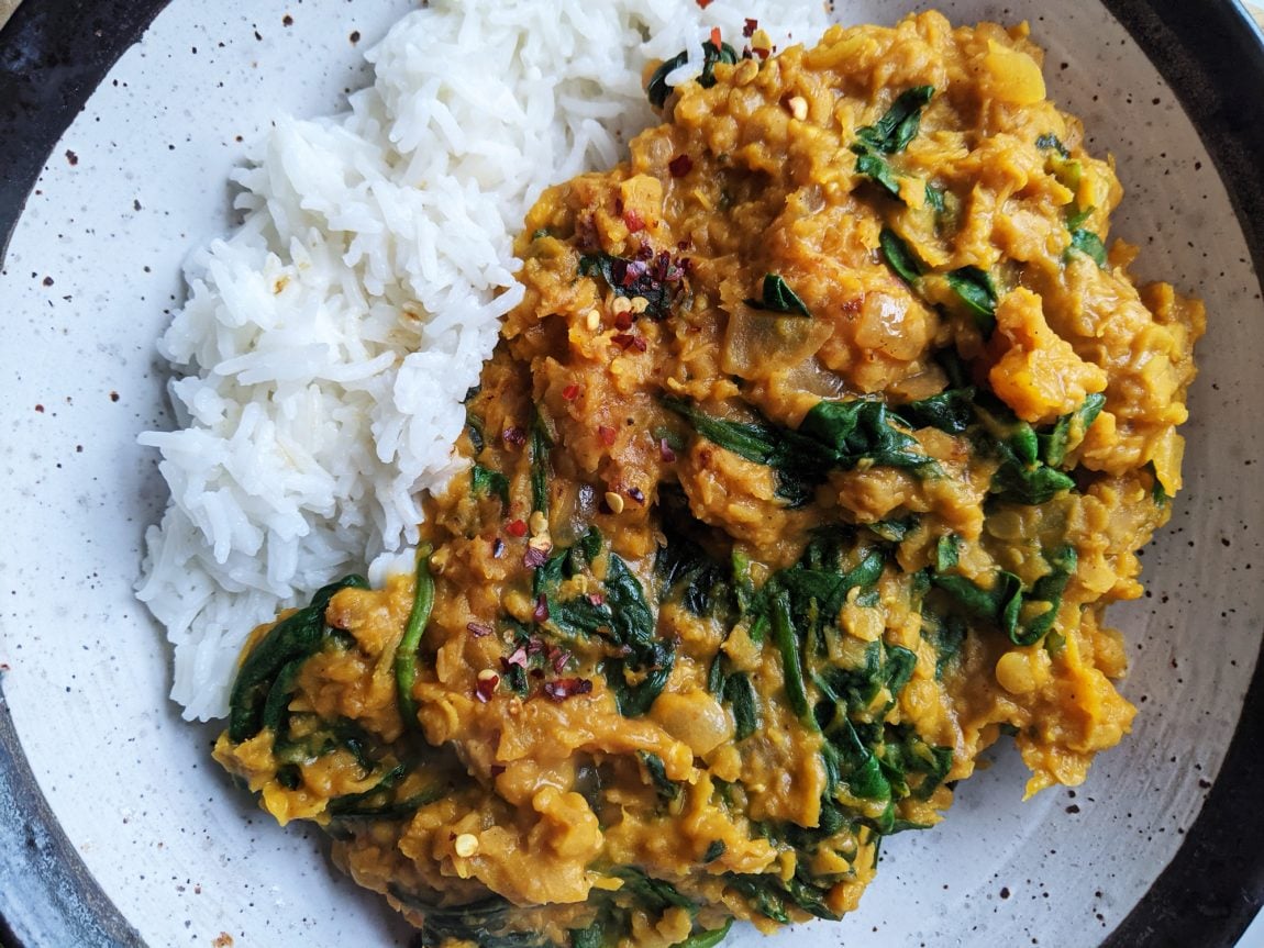 Roasted Pumpkin Dhal (GF, DF, Vegan) - My Gluten Free Guide