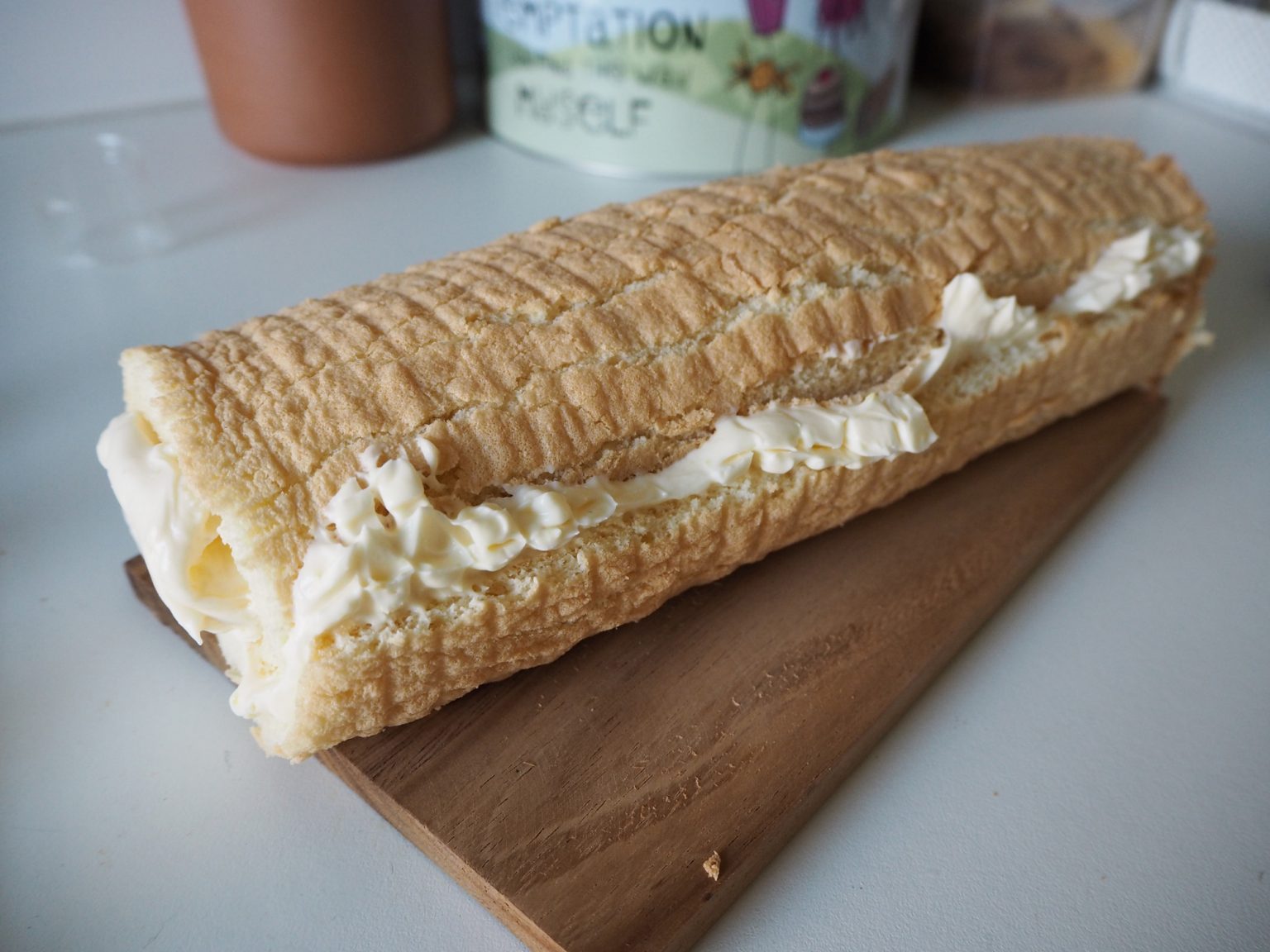 Lemon Meringue Gluten Free Yule Log - My Gluten Free Guide