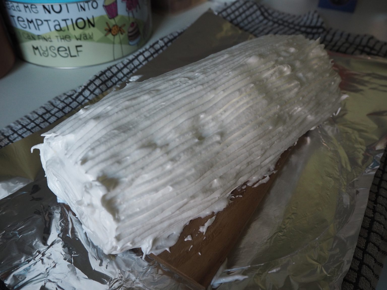Lemon Meringue Gluten Free Yule Log - My Gluten Free Guide