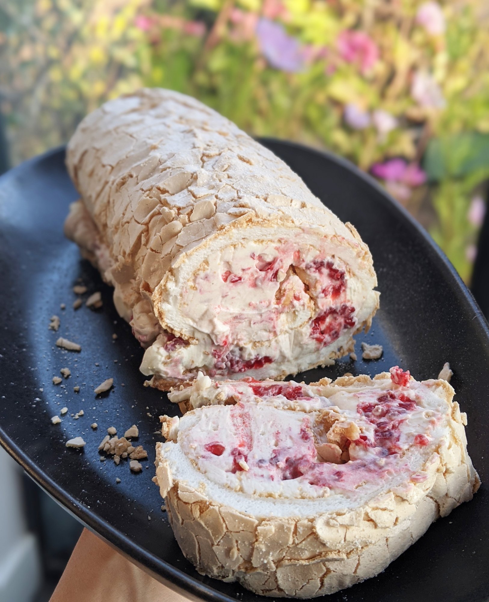 Raspberry Meringue Roulade (GF) - My Gluten Free Guide