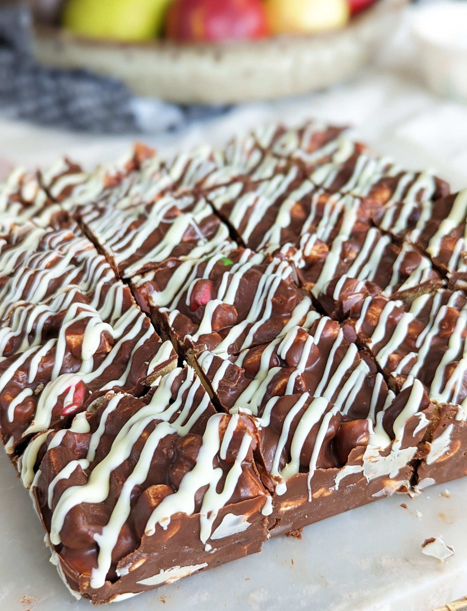 Easy Gluten Free Rocky Road - No Bake Recipe