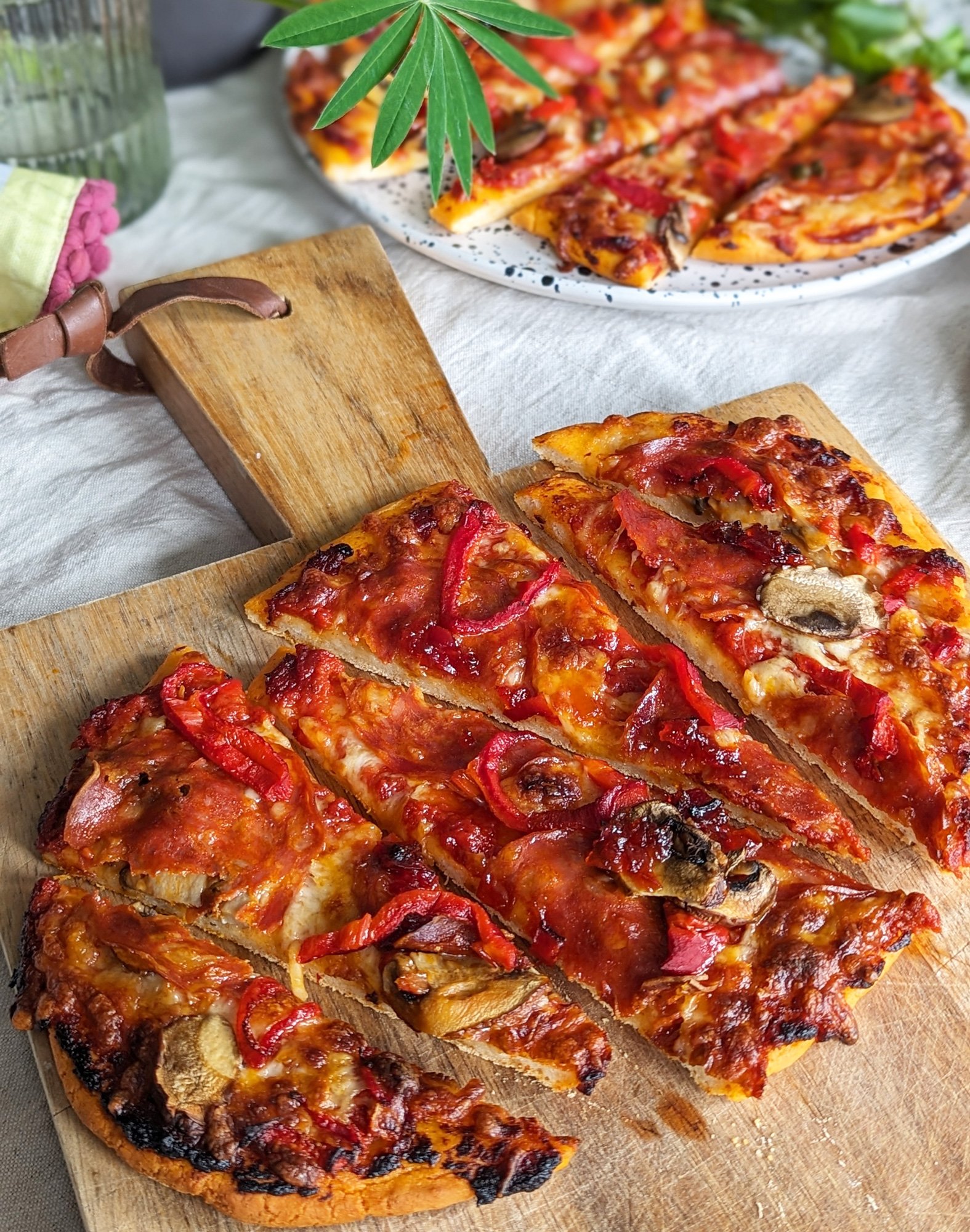 Gluten Free Flatbread Pizza