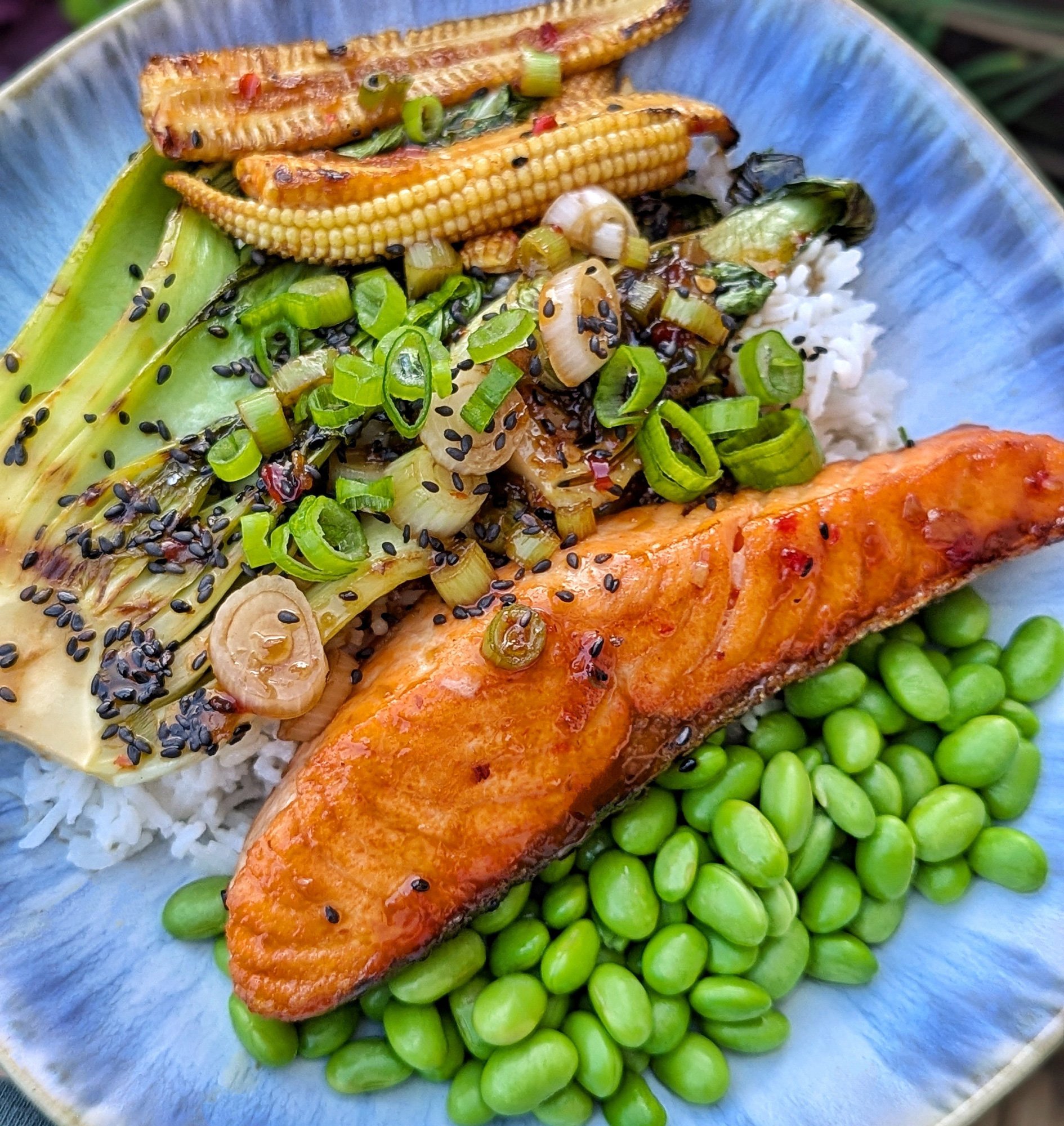Zingy Sweet Chilli Salmon Recipe (GF, DF)